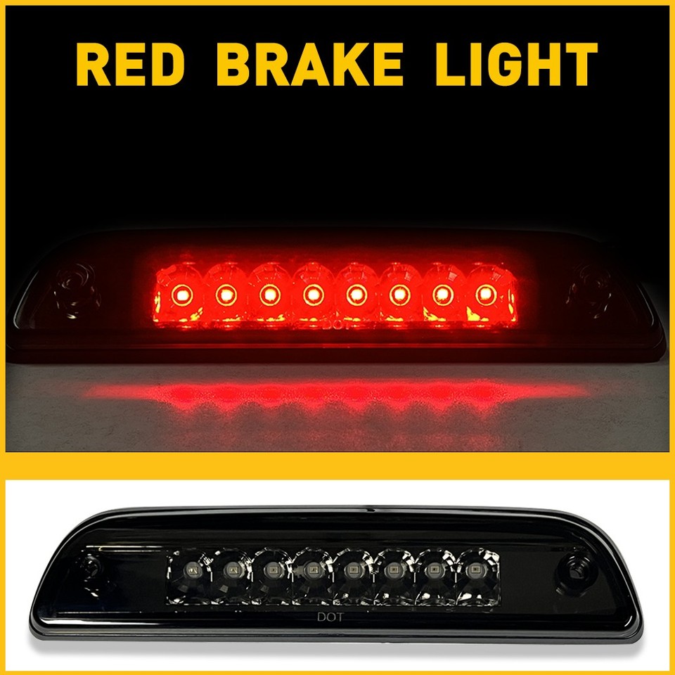 Smoked Third 3RD 8-LED Brake Stop Light For 1995-2017 Toyota Tacoma ...