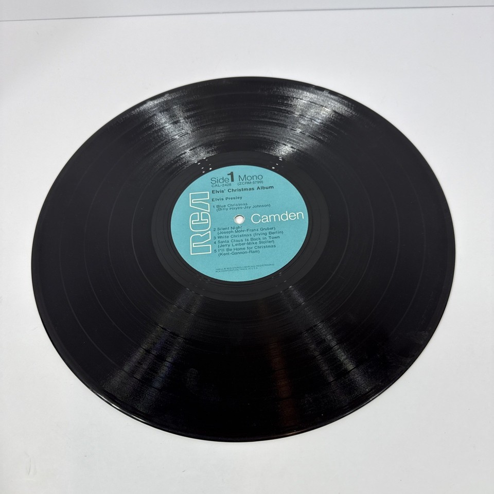 Elvis Presley ~ Elvis' Christmas Album ~ RCA Camden – CAL-2428 | eBay