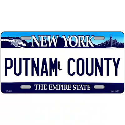 Putnam County New York Blue Metal Sign | eBay