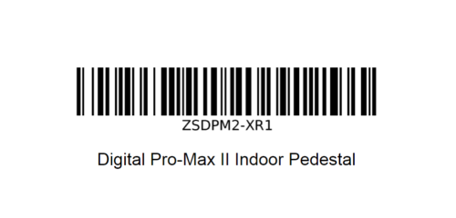 Tyco ZSDPM2-XR1 Digital Pro-Max II Indoor Pedestal Only for sale online ...
