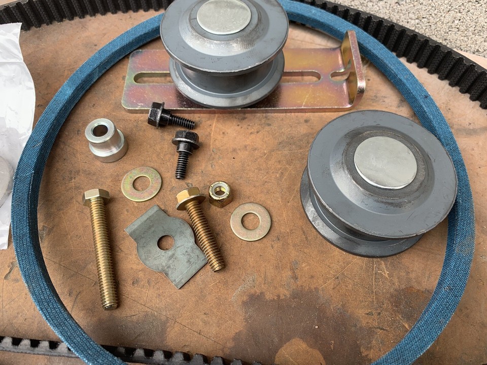 TORO TIMEMASTER Turfmaster HEAVY DUTY PULLEY KIT WITH BELTS AND BLADES ...