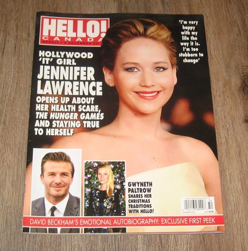 Hello Canada magazin Jennifer Lawrence AMY ADAMS Gwyneth Paltrow ALEX O ...