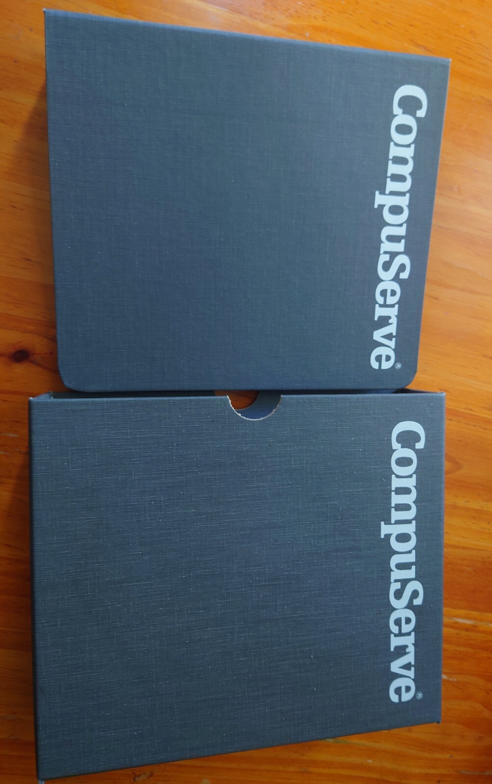Compuserve Information Manager Software Empty Binder Big Box Vintage ...