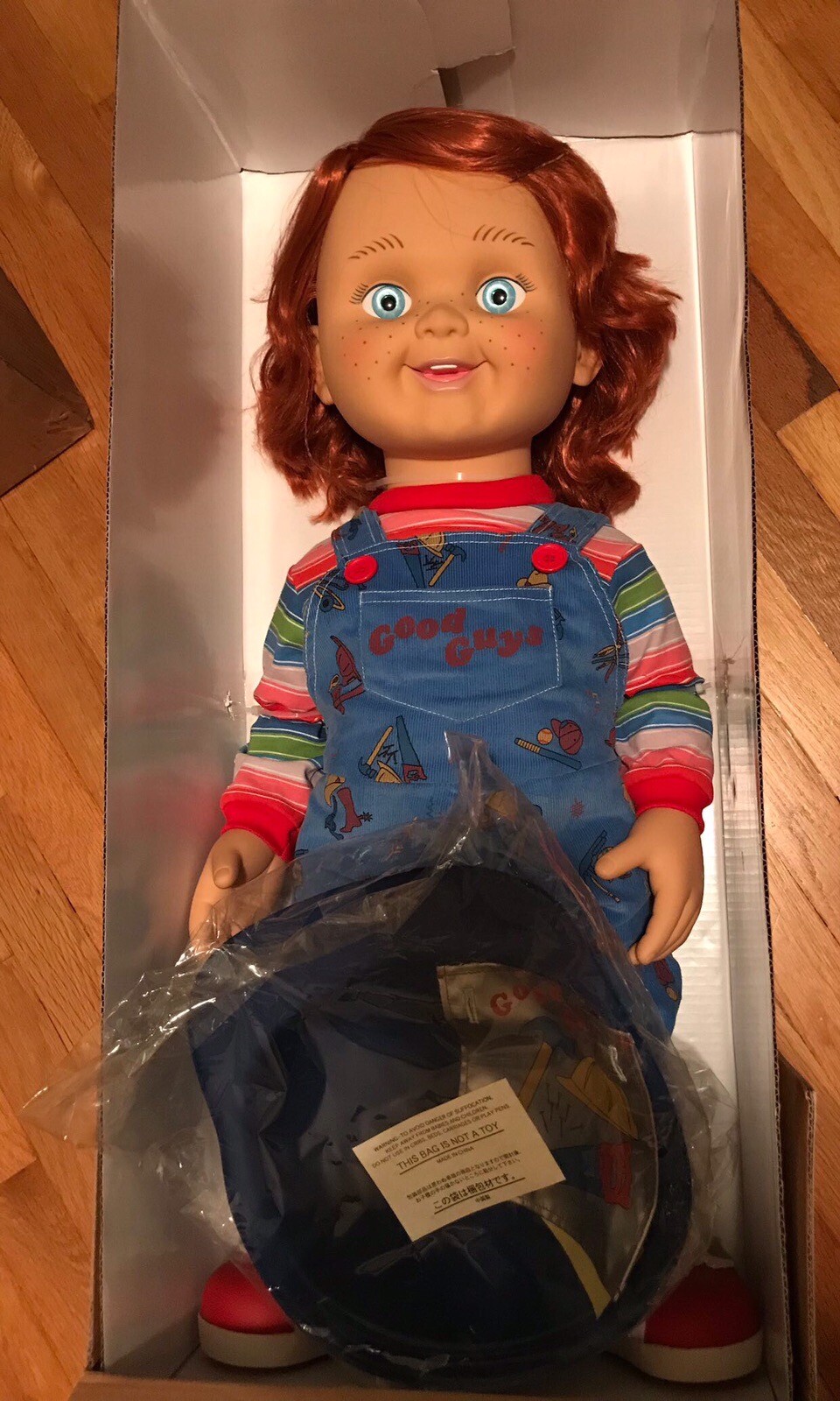 New Dream Rush good guys Chucky Doll life size. Never Taken Out To ...