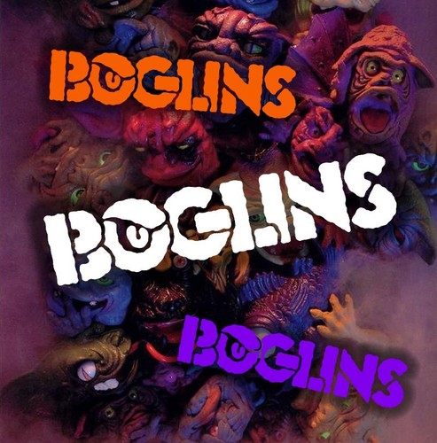 BOGLINS 80's toy monster puppet logo vinyl decal sticker 1980s ...