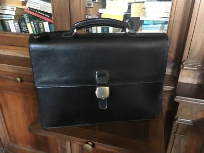 Dunhill London tradition double document briefcase | eBay