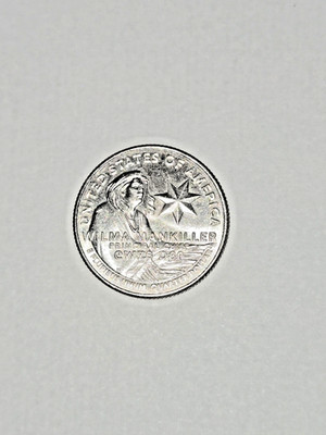 2022 D WILMA MANKILLER (SCARFACE) QUARTER ERRORS SEE PHOTO/DESCRIPTION ...