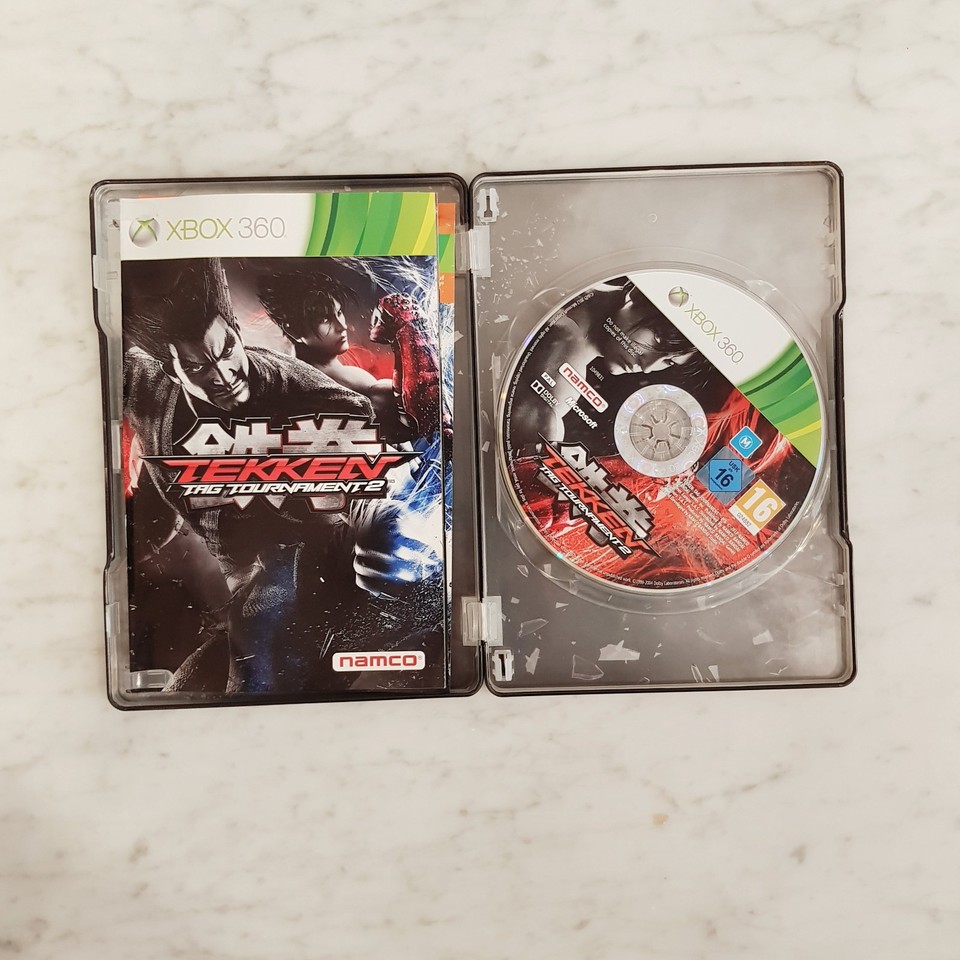 XBOX 360 TEKKEN TAG TOURNAMENT 2 Video Game Steel case + manual | eBay ...
