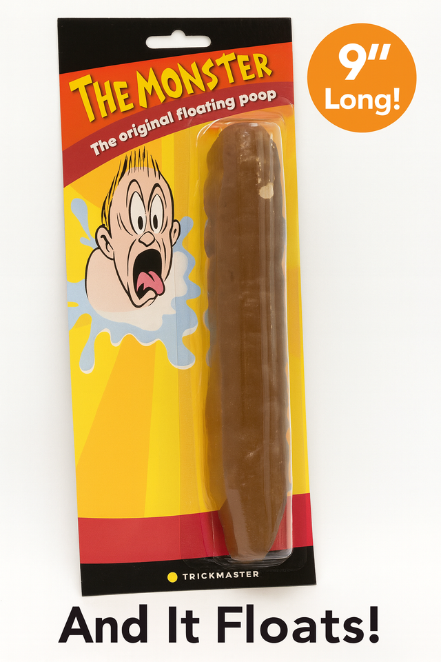 GIANT MONSTER POO Crap Fake Joke Prank POOP Turd Gag Rubber Dog ...