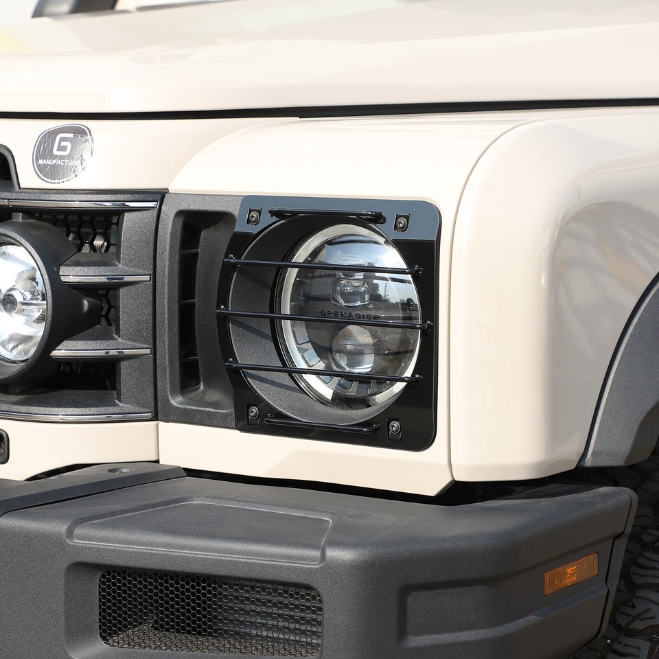 Front Headlight Fog Light Protector Guards Cover For Ineos Grenadier ...