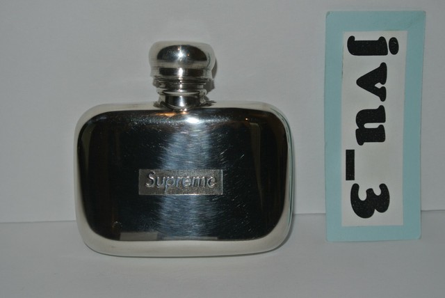 Supreme Pewter Mini Flask Silver - Fw20 out Item for sale online | eBay