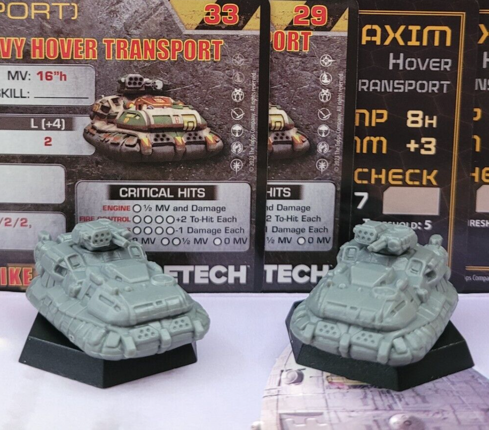Battletech Maxim Tanks Mech Inner Sphere Mercenaries boxed set ...
