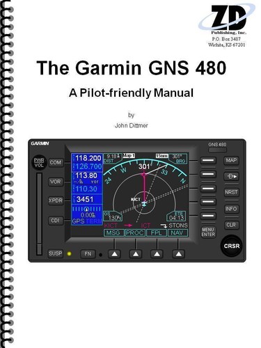 Garmin GNS-480 Pilot-Friendly Manual | eBay