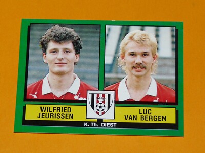 #371 JEURISSEN VAN BERGEN K. TH. DIEST PANINI FOOTBALL 89 1988-1989 ...