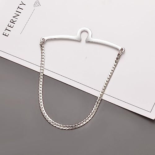 Men's Gold Tie Chain Set Classic 2Pcs Double Chain Necktie Chains ...