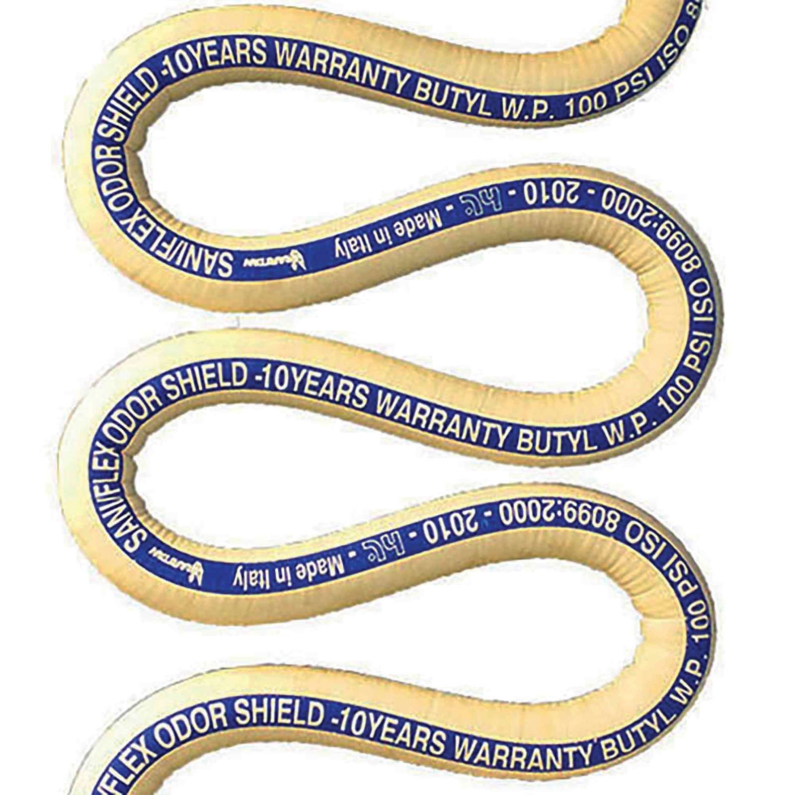 Raritan SFH150 1 Inch Sani/Flex Odor Shield Sanitation Hose 50 Ft. Coil ...