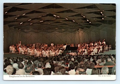 Boston Symphony Orchestra Tanglewood Berkshires Lenox MA Postcard | eBay