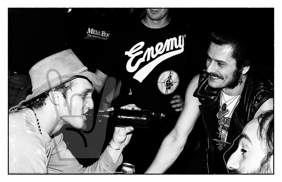 Layne Staley Last Photo Backstage