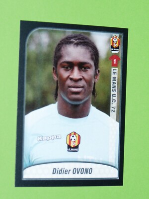 #110 DIDIER OVONO LE MANS U.C. 72 PANINI FOOTBALL FOOT 2009-2010 | eBay