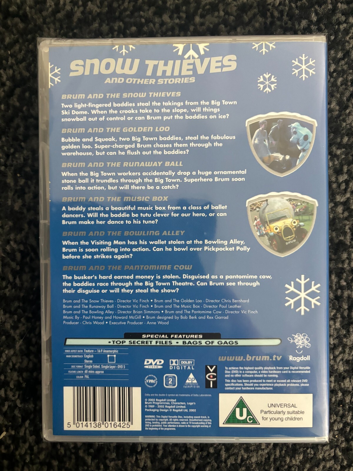 Brum - Snow Thieves And Other Stories (DVD, 2002) for sale online | eBay