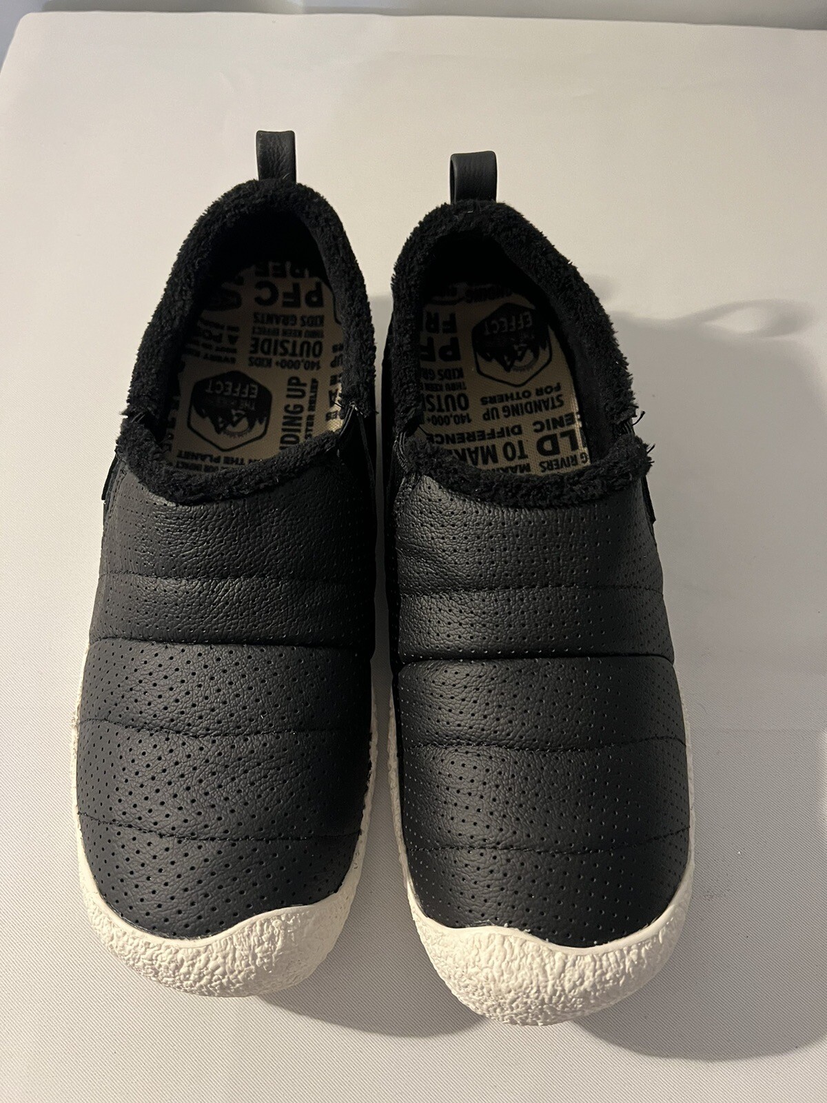 Keen Howser Slipper Harvest Black Perforated Slip On Loafer Casual Shoe ...