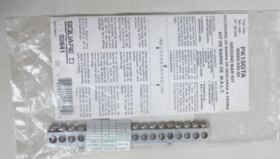 Square D Ground Bar Kit PK15GTA | eBay