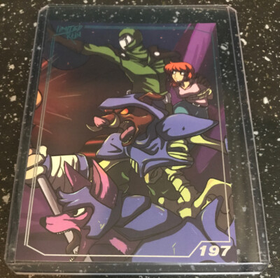 197 Limited Run Games Saturday Morning RPG 197 Silver Trading Card | eBay
