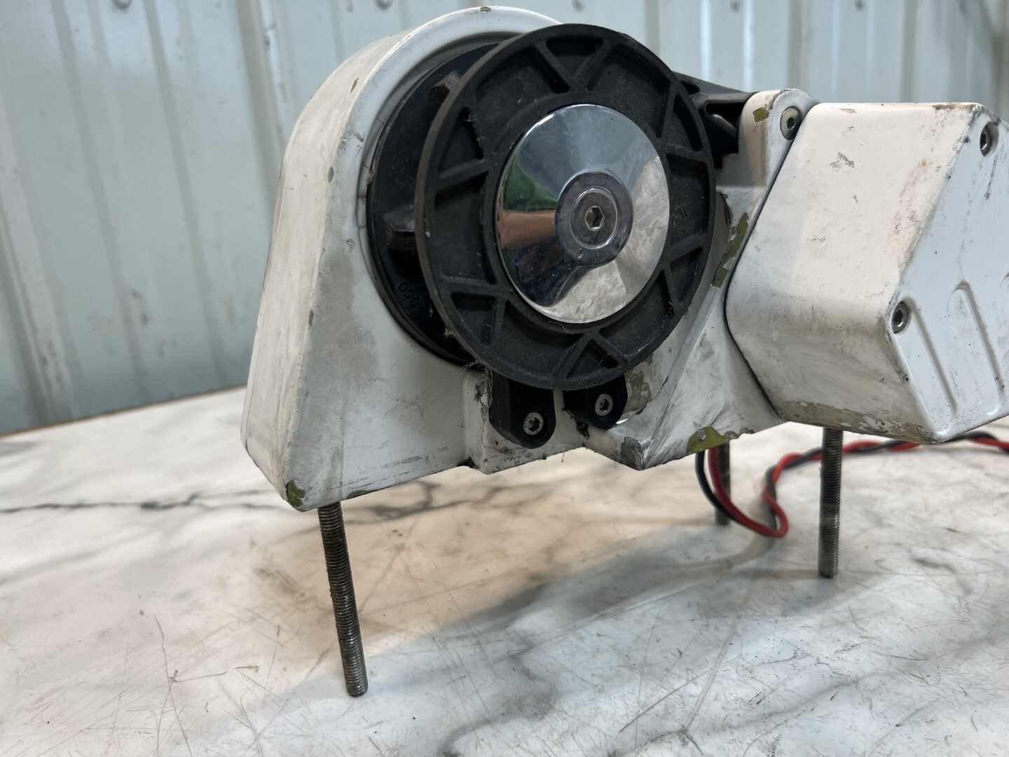 87 Sea Ray 270 Boat Simpson Lawrence horizon 500 electric anchor ...