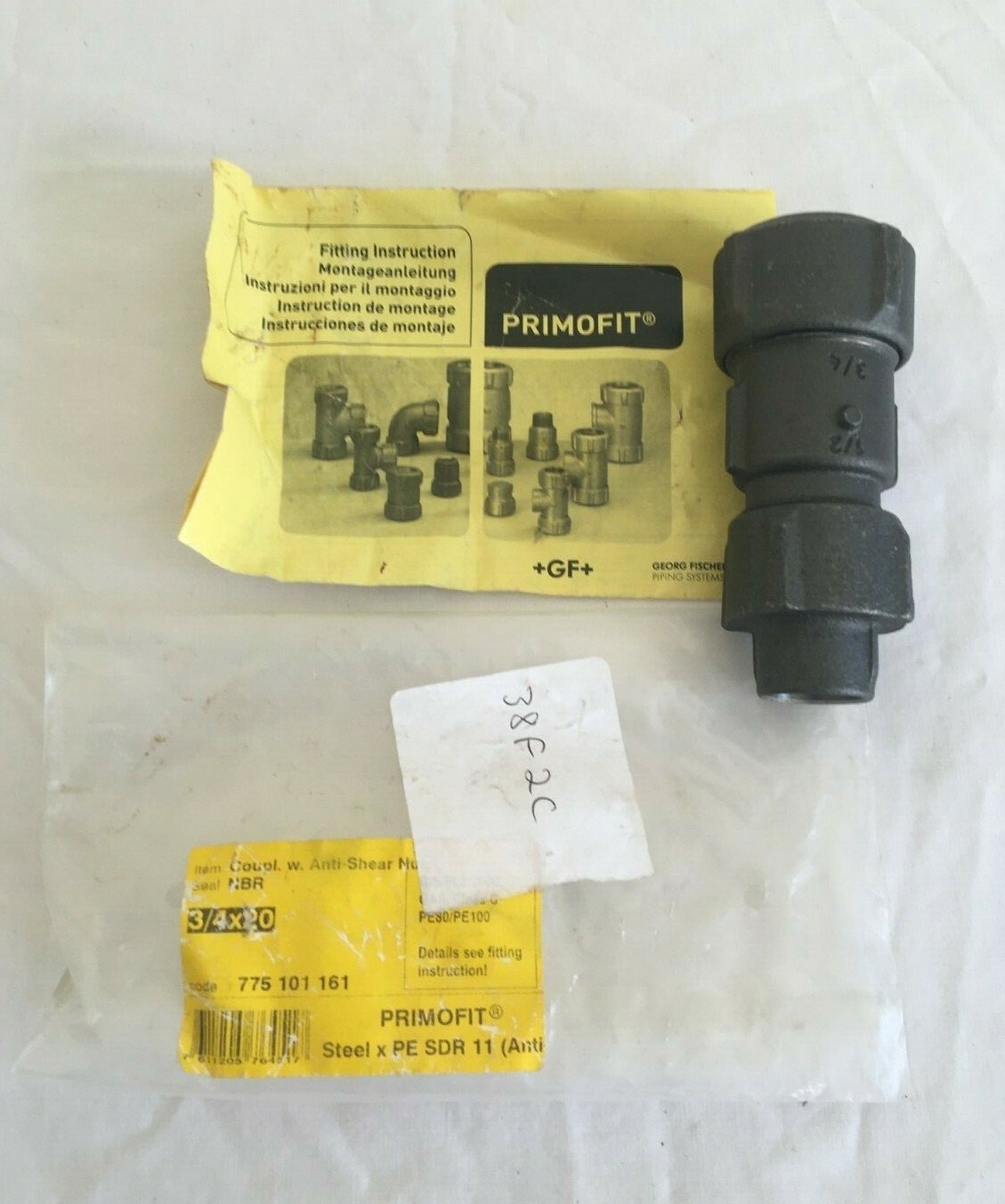 Primofit coupl with anti shear nut 3/4 x 20 775101161 | eBay