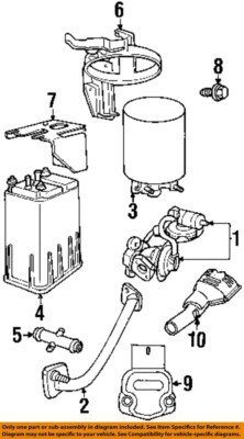 CHRYSLER OEM 95-98 Neon Emission Components-Vapor Canister Bracket ...