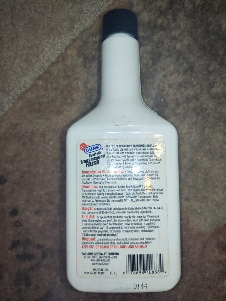 GUNK M1410TF Synthetic Automatic Transmission Flush - 10 oz. | eBay