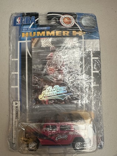 2004-05 Fleer Ultra HUMMER H2 Diecast w LeBron James Card Cavs Sealed ...