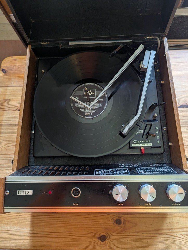 ITT Kolster Brandes Portable Record Player (KB-ITT model 040) - Fully ...