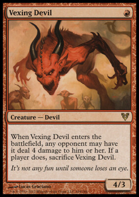 MTG Magic the Gathering Vexing Devil (164/252) Avacyn Restored MP | eBay