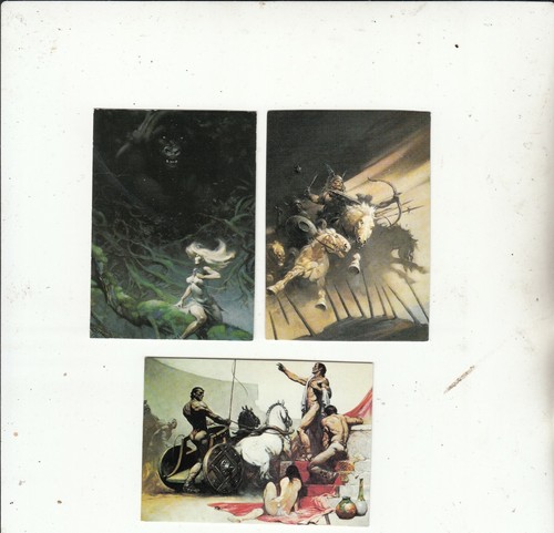 Rare-Frazetta 2-1993 Frank Frazetta-Comic Images-[No 24-35-51]-Lot 1288 ...