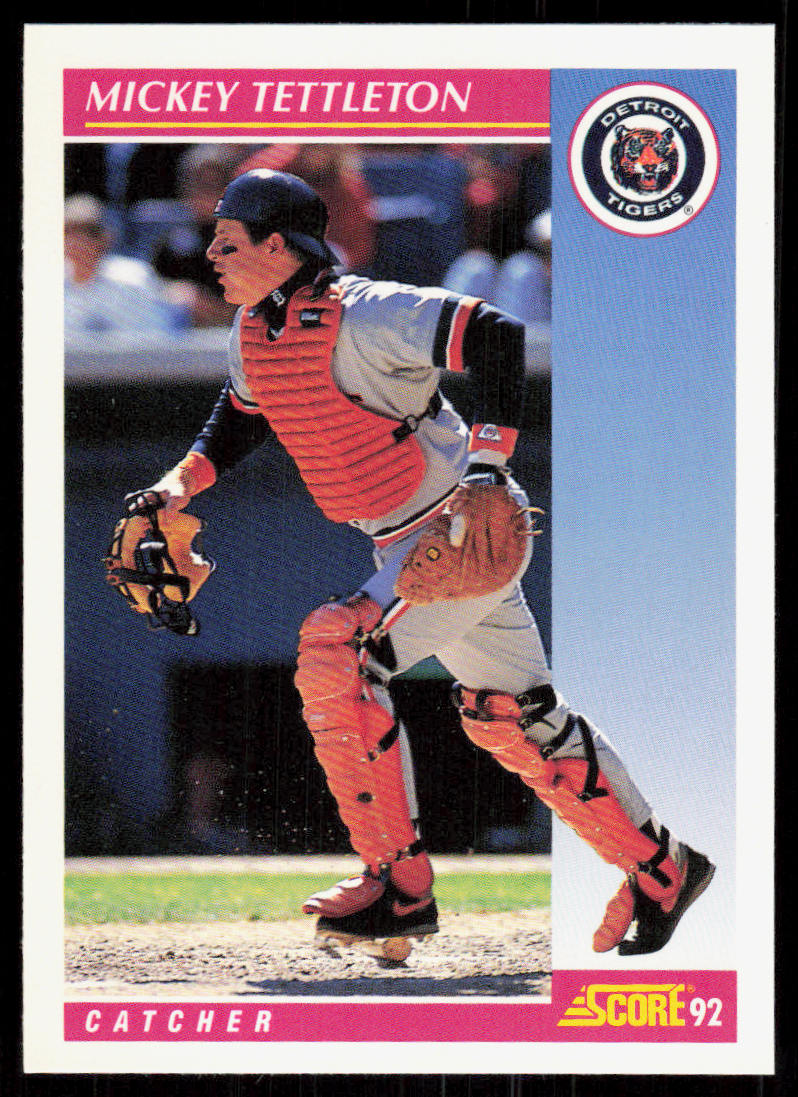 1992 Score 134 Mickey Tettleton Detroit Tigers | eBay