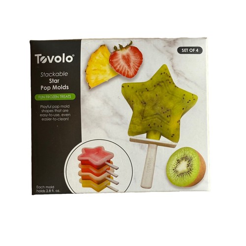 Tovolo Star Pop Molds Drip-Guard Hand Popsicles, Set Of 4 | eBay