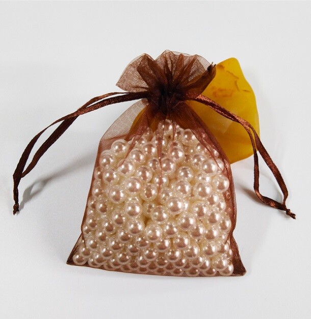10/100 ORGANZA BAGS Wedding Party Favour Gift mesh Jewellery Pouch ...