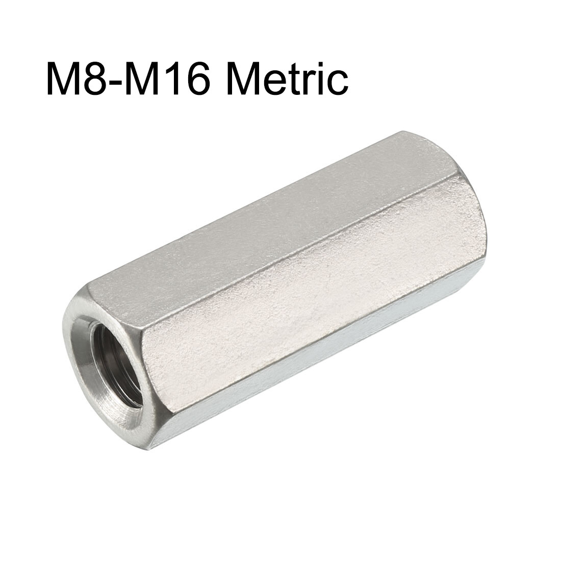 Female Threaded Rod Coupling Nut Uxcell 1/8IP Hex Coupling Nut Female