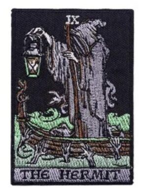 The Hermit IX Tarot Card Lantern Robe Death River Styx Ferryman Charon ...
