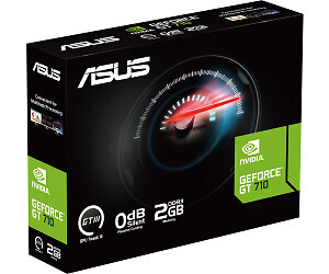 ASUS SCHEDA VIDEO NVIDIA GEFORCE GT710 2 GB DDR3 DVI-D/HDMI GT710-SL ...