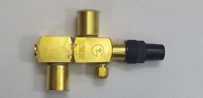 Refrigerant Receiver Valve SBVC09-B/7/8"ODF w/1/4"connector/brass/1 ...