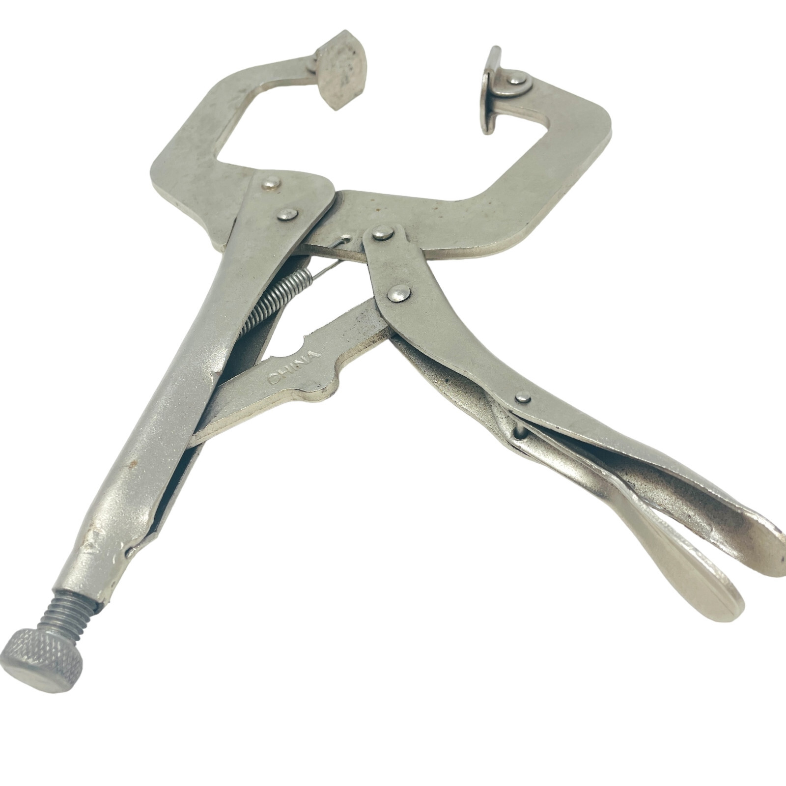 Pittsburgh Vise Grip 11 in Locking Welding Clamp Pliers Dewitt | eBay