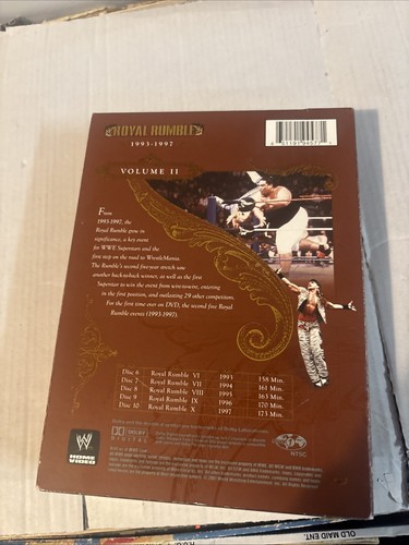 WWE - Royal Rumble Anthology: Vol. 2 (DVD, 2007, 5-Disc Set) | eBay
