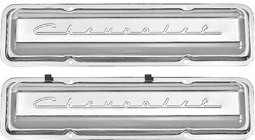 1967 Camaro SS-350 Z-28; 1959-67 Impala; Truck; Chrome Valve Covers; w ...