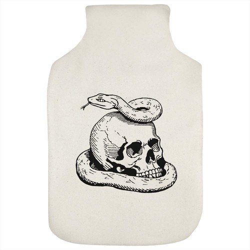 'Snake with Human Skull' Hot Water Bottle Cover (HW00044963) | eBay UK
