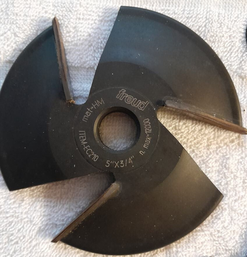 FREUD EC900 Carbide Tipped Shaper Cutters, 3/4 or 1/2 spindle user ...