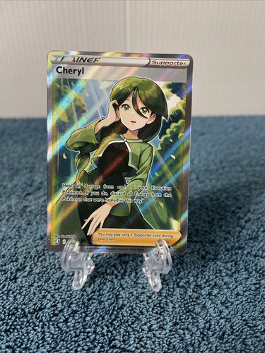 Cheryl Full Art Trainer Pokemon TCG Battle Styles 159/163 | eBay