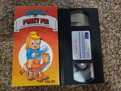 Porky Pig VHS Color Cartoon Favorites, Kid Video in color 10024 | eBay