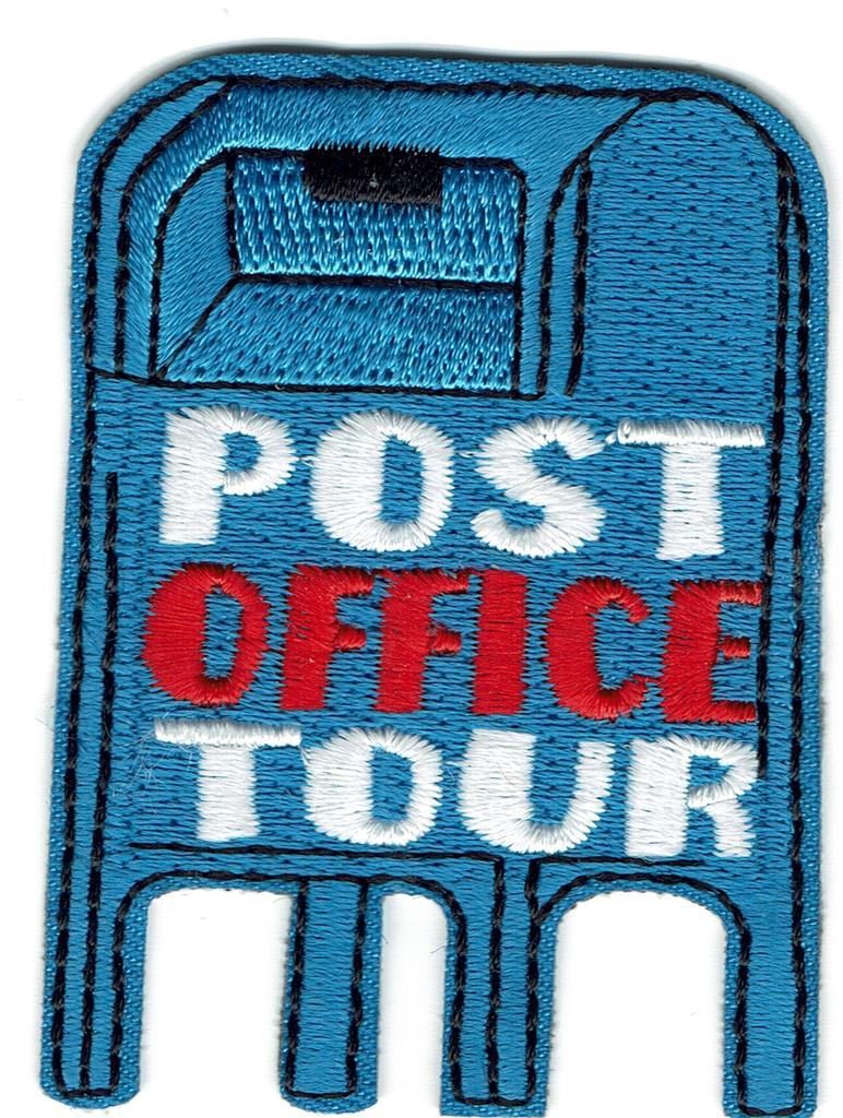 Girl Boy Cub POST OFFICE TOUR letter mail Patches Crests Badges SCOUT ...